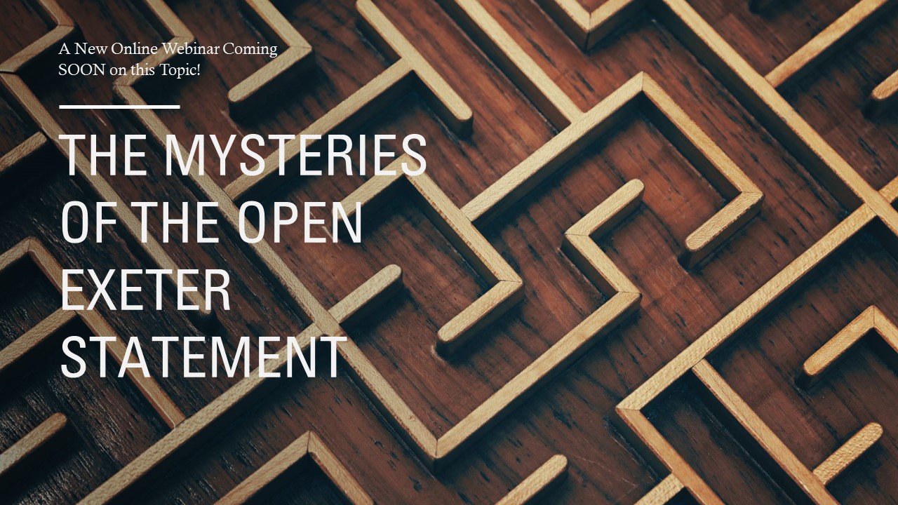 The Mystery of Your Open Exeter Statement – Dispensing Doctor Experts