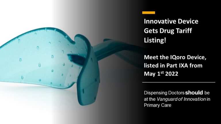 Sign up for the IQoro Rebate Scheme – Dispensing Doctor Experts